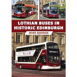 Lothian Buses in Historic Edinburgh